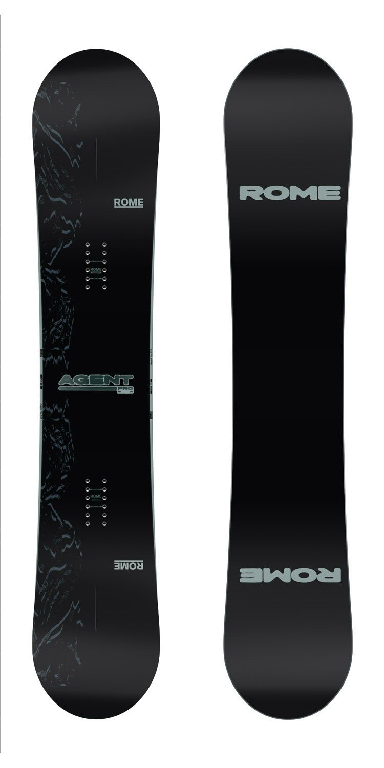 Rome Agent Pro Men's Snowboard 154 cm True Twin All-Mountain New 2026 ...