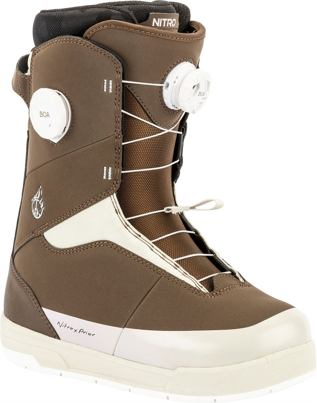 Nitro Monarch Boa x Christy Prior Snowboard Boots, US Women's 9 Brown ...