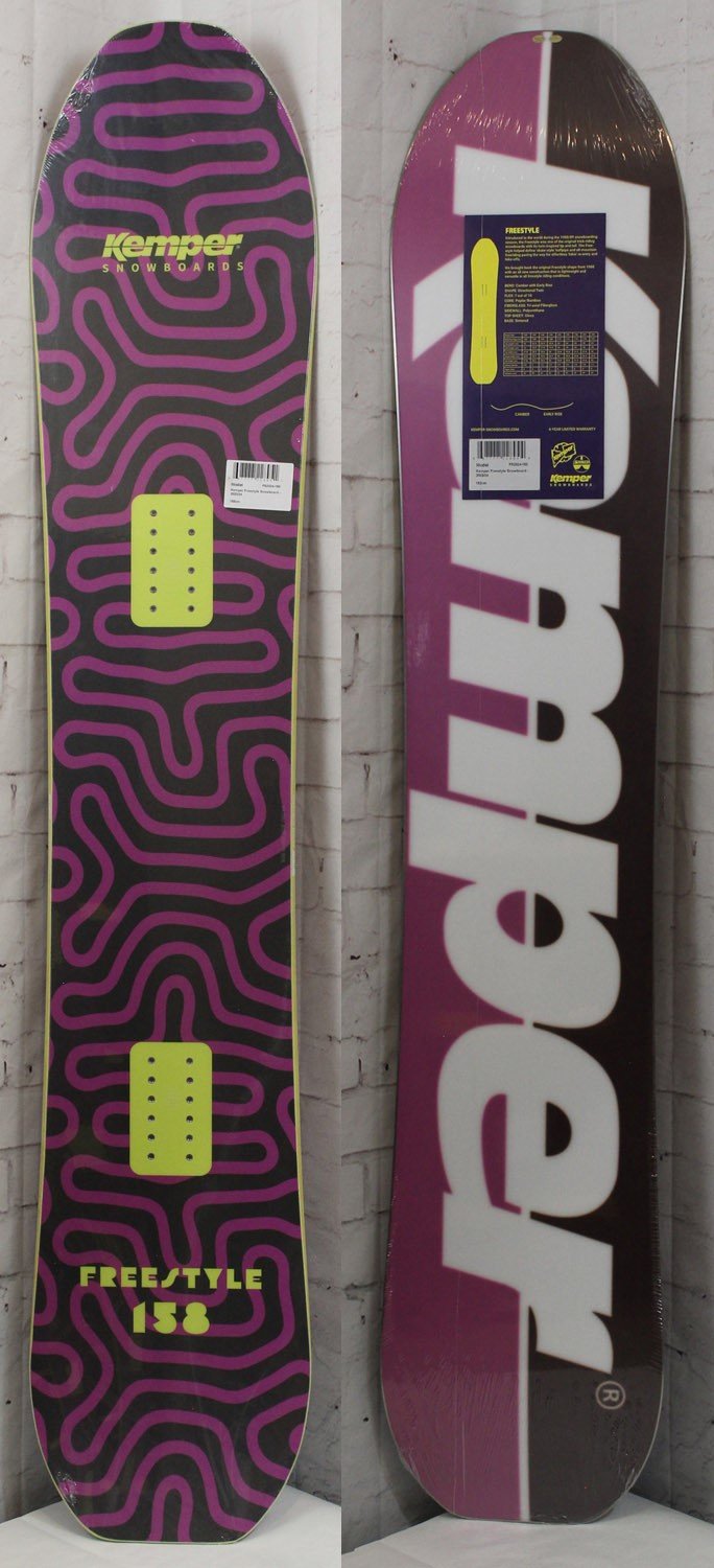 Kemper Freestyle Men's Snowboard 158 cm, Directional Twin, New 2024 ...