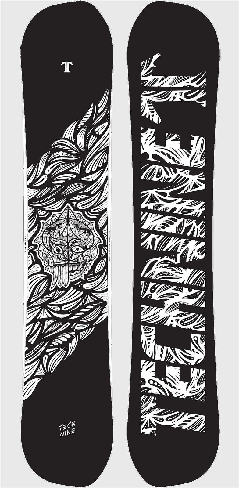 Technine Heritage Men's Snowboard 154 cm, T9 Classic Camber, New ...